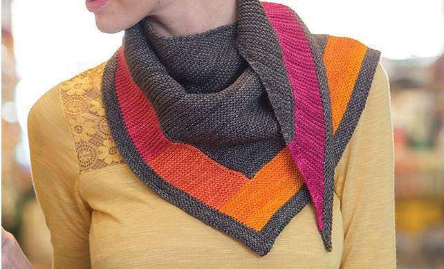 Spring Knitting Patterns: The Beacon Shawl and Attached Edgings