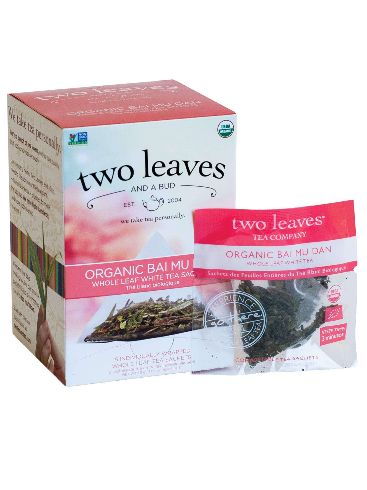 Organic Bai Mu Dan White Tea | Two Leaves and a Bud