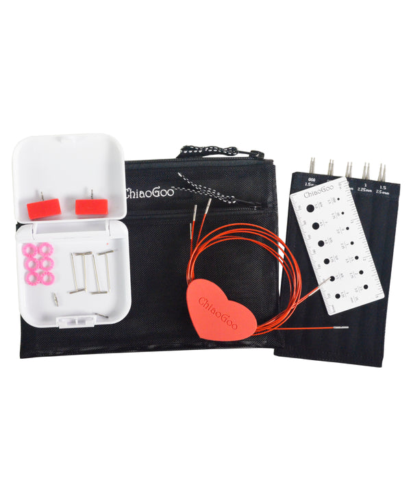 Chiaogoo Twist Mini 5" Interchangeable Redlace Needle Set 7500-M