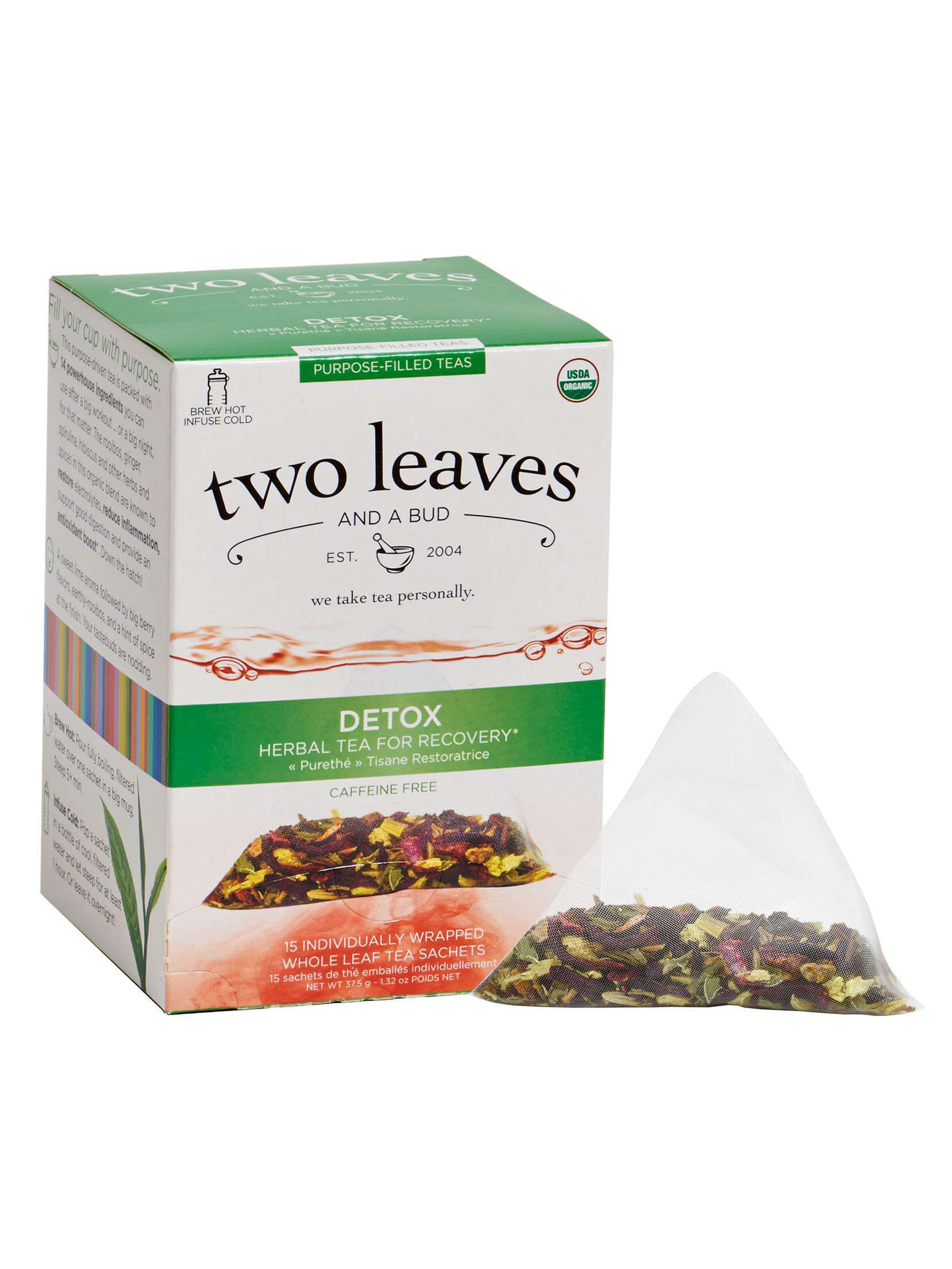 Hibiscus Tea | Two Leaves and a Bud Organic Detox Tea