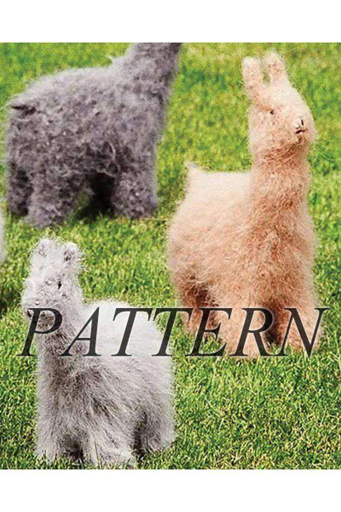 Felt Alpacas and Llamas *Pattern*