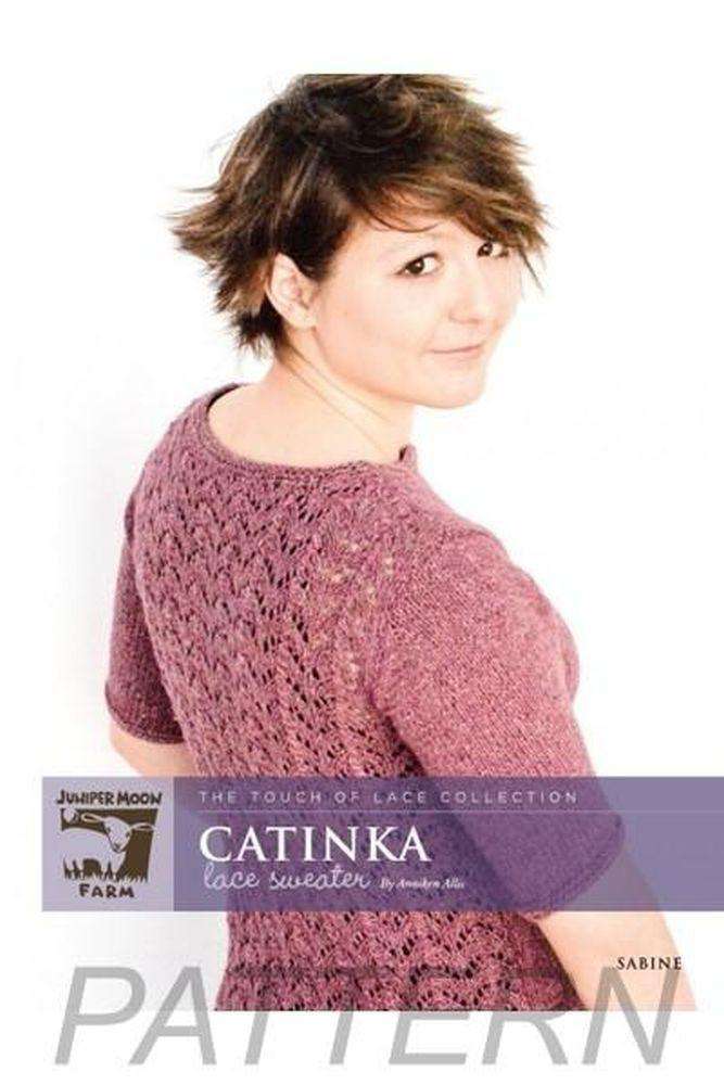 Juniper Moon Farm Sabine 'Catinka' Laced Sweater PATTERN ONLY