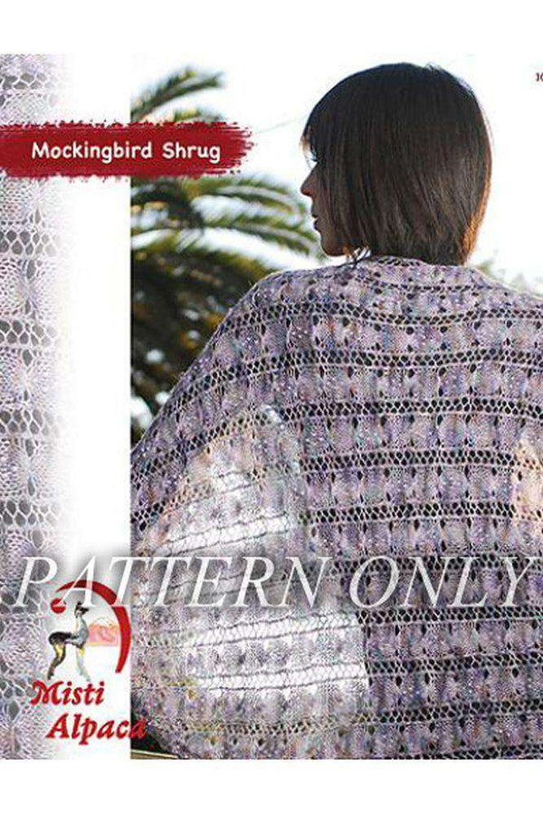 Misti Alpaca Mockingbird Shrug Pattern Only