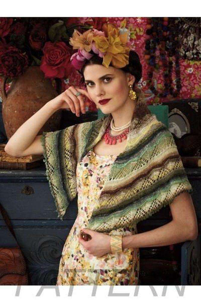 Noro 06 Semi-Circle Shawl PATTERN ONLY