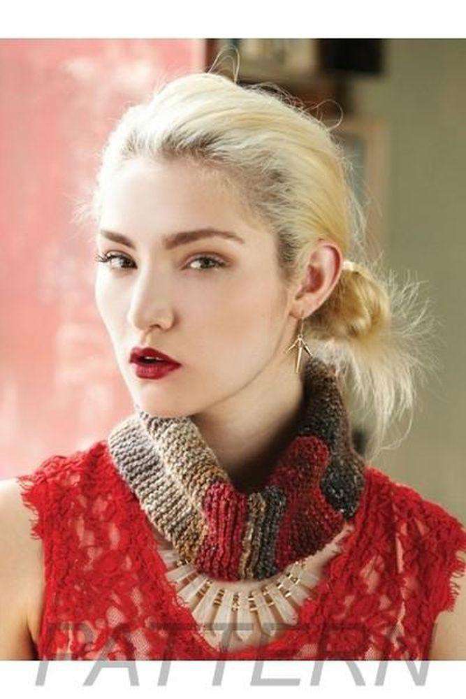 Noro 12 Fold-over Cowl PATTERN ONLY