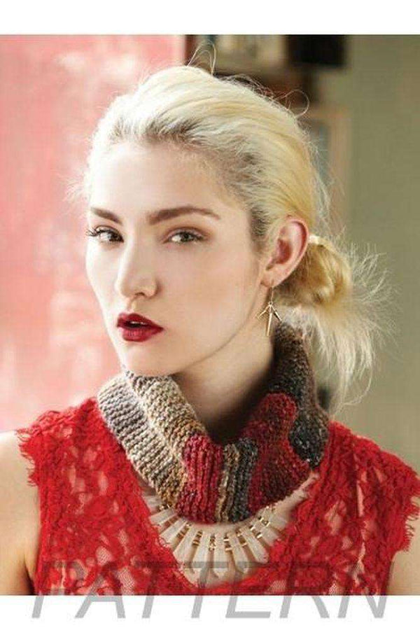 Noro 12 Fold-over Cowl PATTERN ONLY