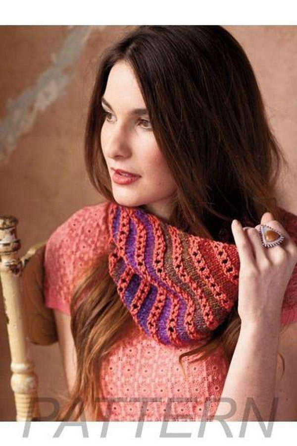 Noro 19 Bias Eyelet Cowl PATTERN ONLY