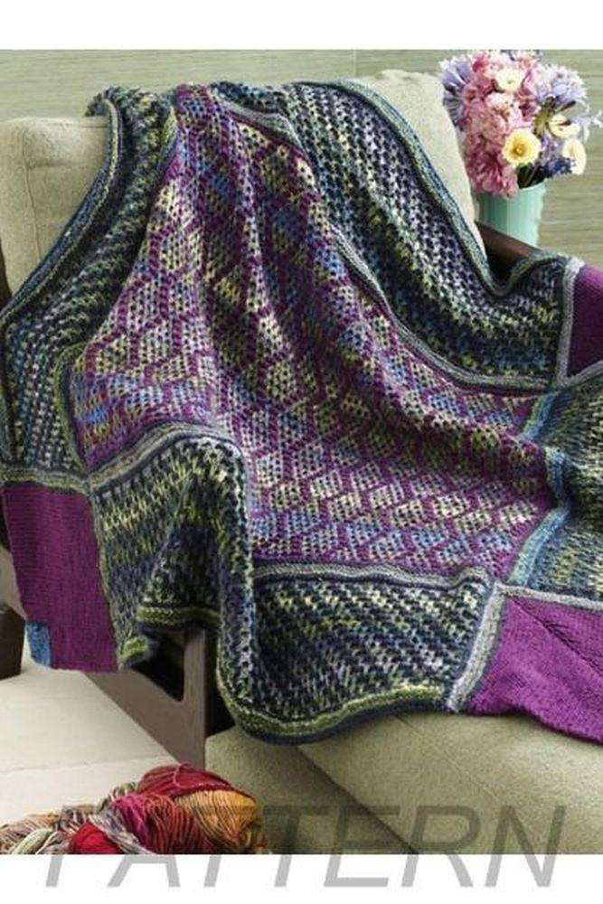 Noro 35 Mosaic Blanket PATTERN ONLY