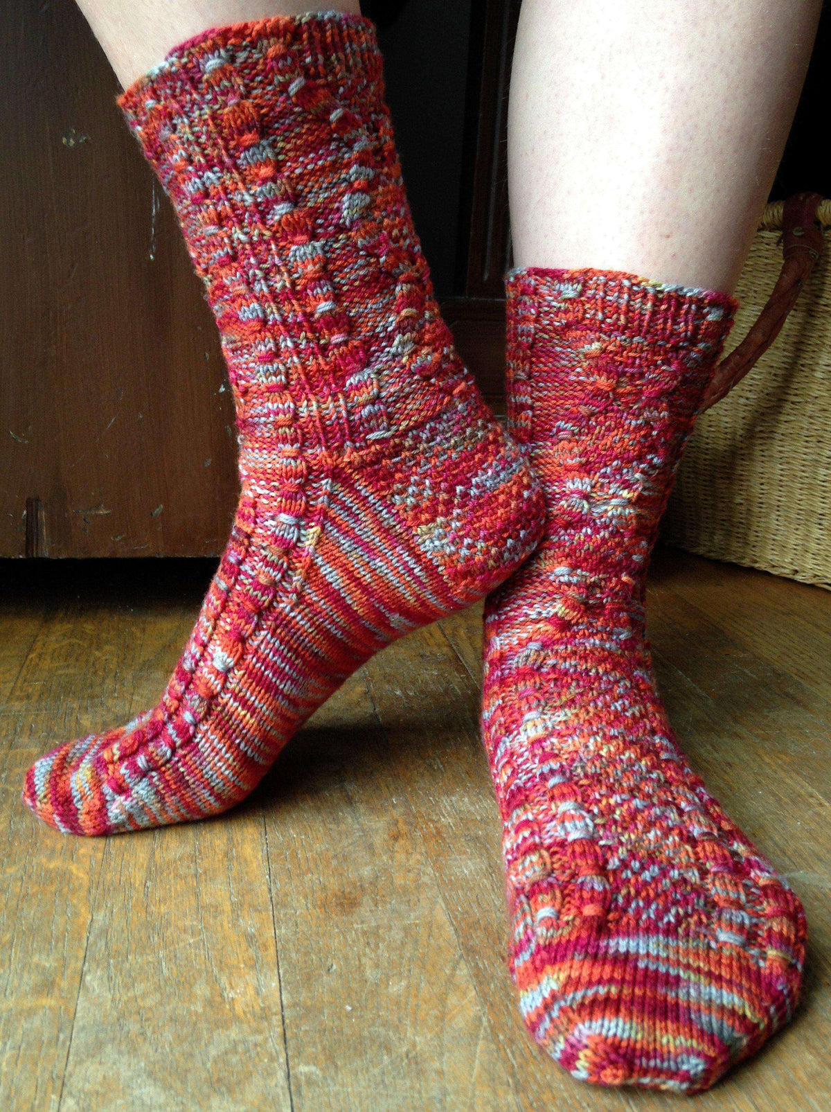 Waving Bamboo Socks by Meghan Jones *Pattern*